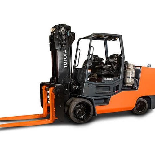 Toyota High-Capacity Large IC Cushion Forklift | 25,000 - 100,000 lbs.