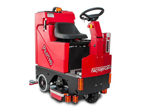 All New Factory Cat Pilot Scrubber | 25-inch to 28-inch Cleaning Width