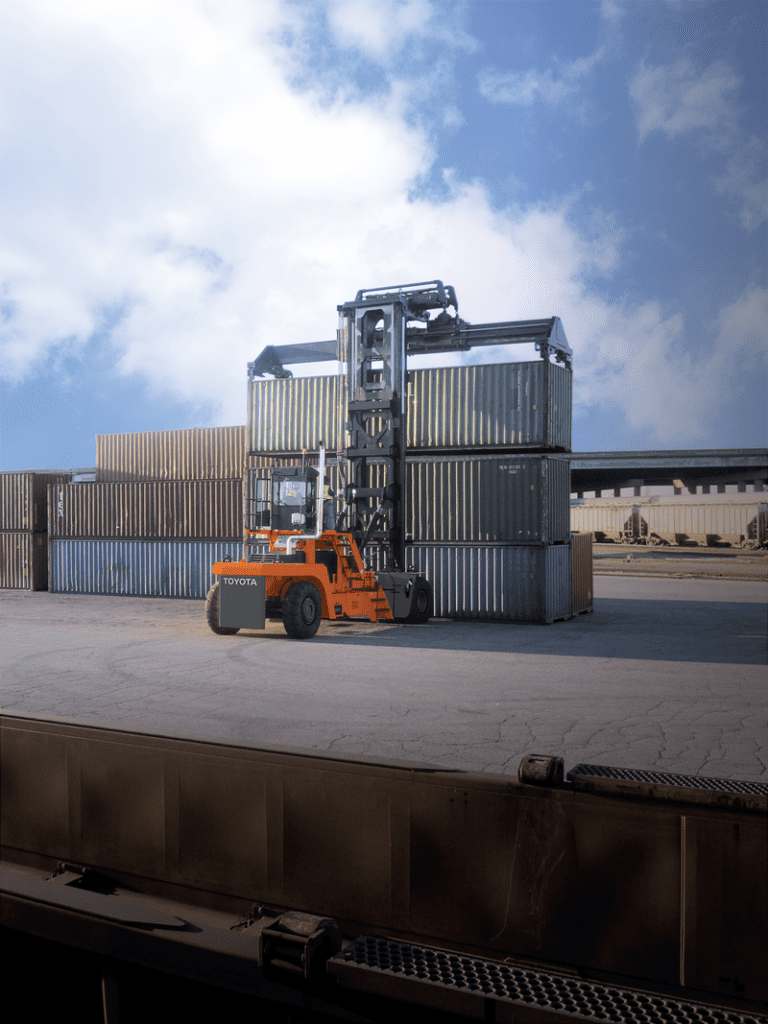 New Toyota Loaded Container Handler // THD8000-9000-L3-L6