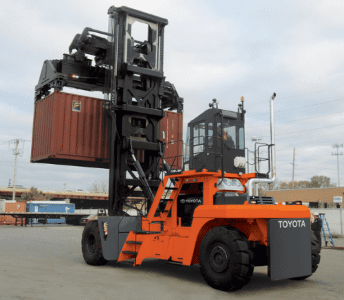 New Toyota Loaded Container Handler // THD8000-9000-L3-L6