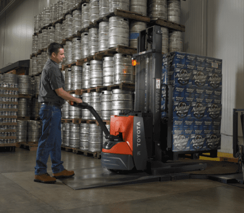 New Toyota Walkie Stacker // 8BWS10-13