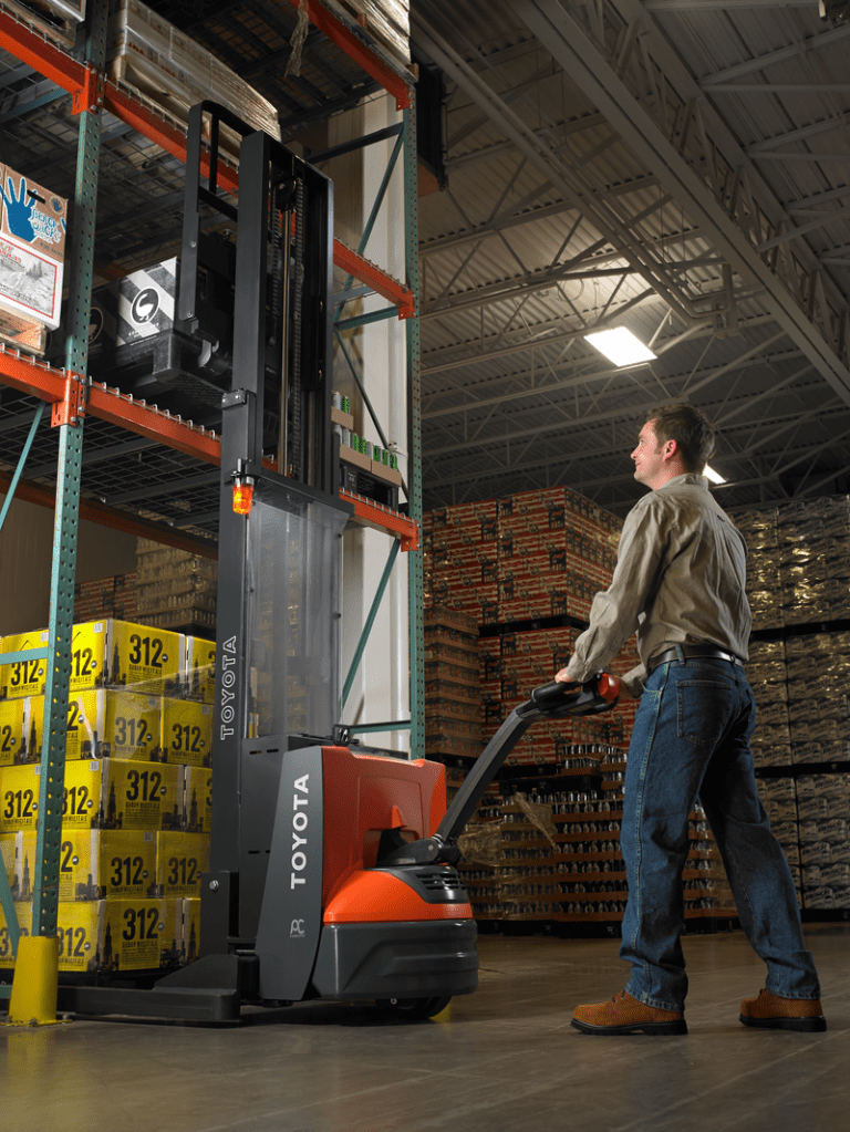 New Toyota Walkie Stacker // 8BWS10-13