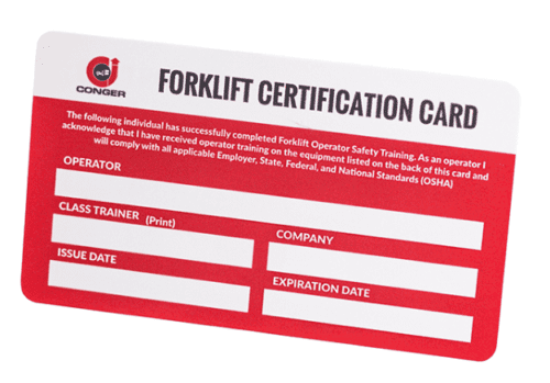 Forklift Safety Training: The Ultimate Guide - Conger Industries Inc.