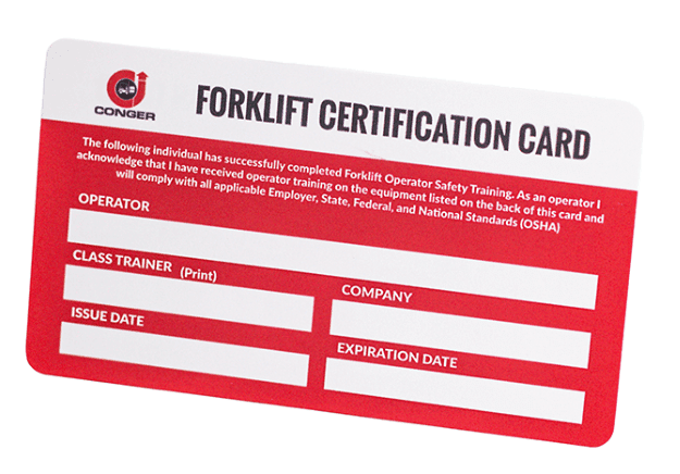 Forklift Safety Training: The Ultimate Guide - Conger Industries Inc.