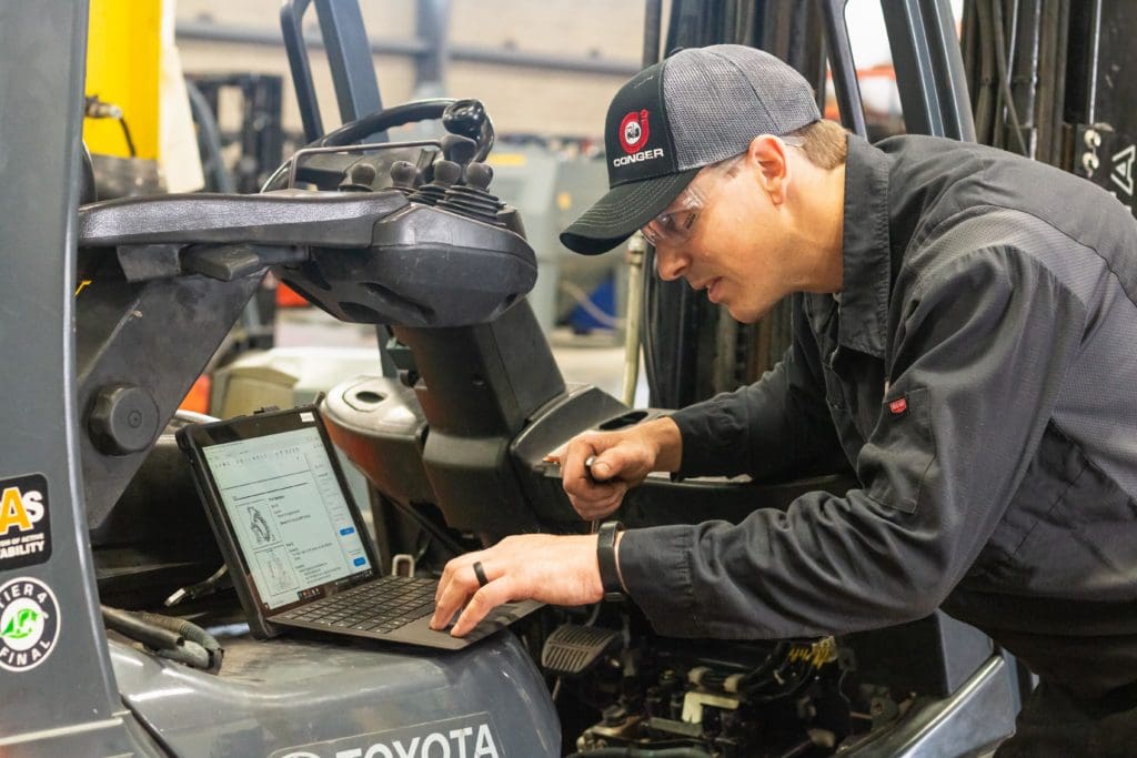 Forklift Repair, Service, & Maintenance - Local On-Site or In-Shop
