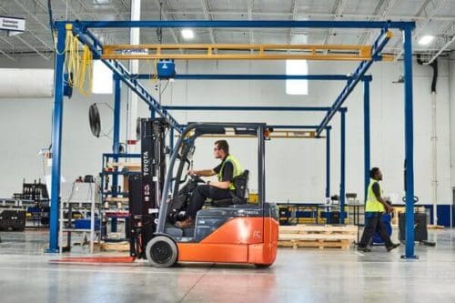 Sit-Down Forklifts vs. Stand-Up Forklifts: Which Is Better? - Conger ...