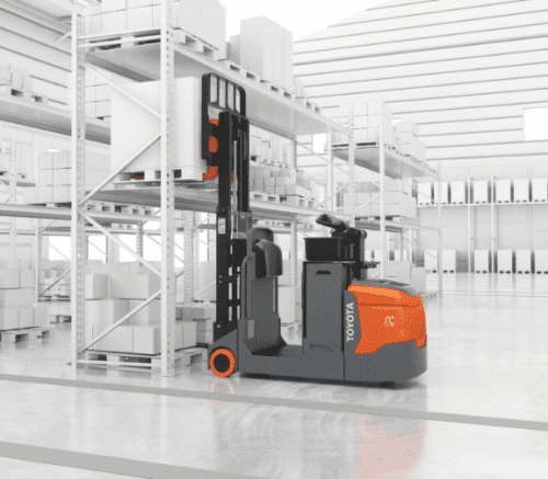 Toyota Center Rider Stacker Forklift | 2,500 lb. Lift Capacity