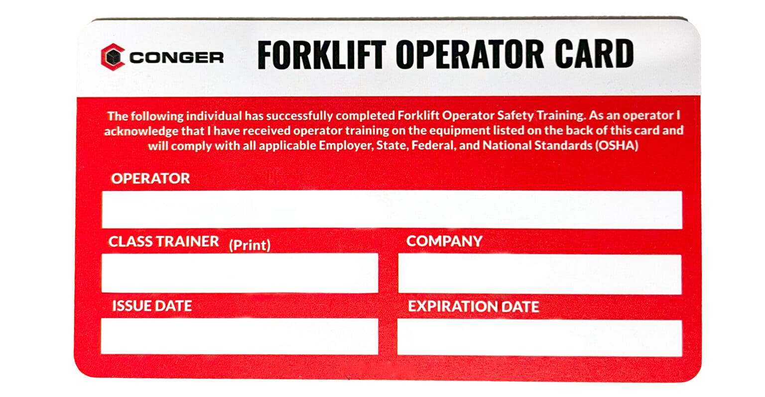 How to Operate a Forklift: A Step-By-Step Guide - Conger Industries Inc ...