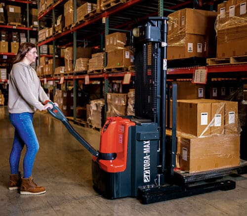 Tora-Max Walkie Stacker | 4,000 lb. Lift Capacity