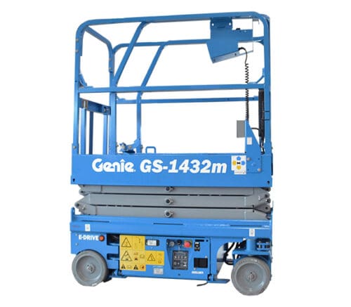 Genie GS-1432 Scissor Lift | 20-Foot Working Height