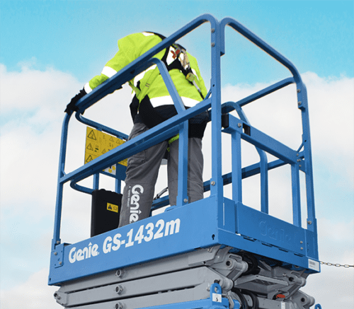 Genie GS-1432 Scissor Lift | 20-Foot Working Height