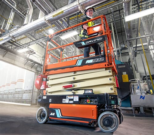 JLG AE1932 DaVinci All-Electric Scissor Lift | 19 ft. Platform Height