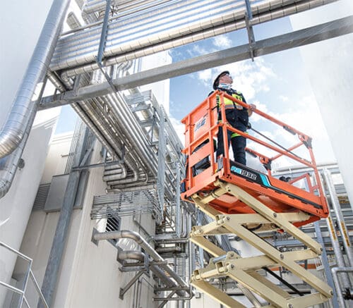 JLG AE1932 DaVinci All-Electric Scissor Lift | 19 ft. Platform Height