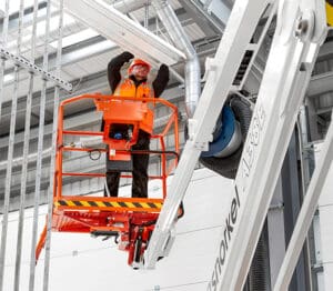 Snorkel A38E Articulating Boom Lift | 38 ft Platform Height