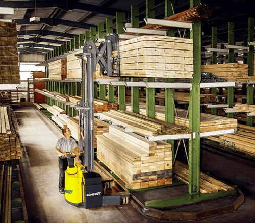 Combi-WR4 Pedestrian Reach Stacker | 3,200 lbs. Lifting Capacity